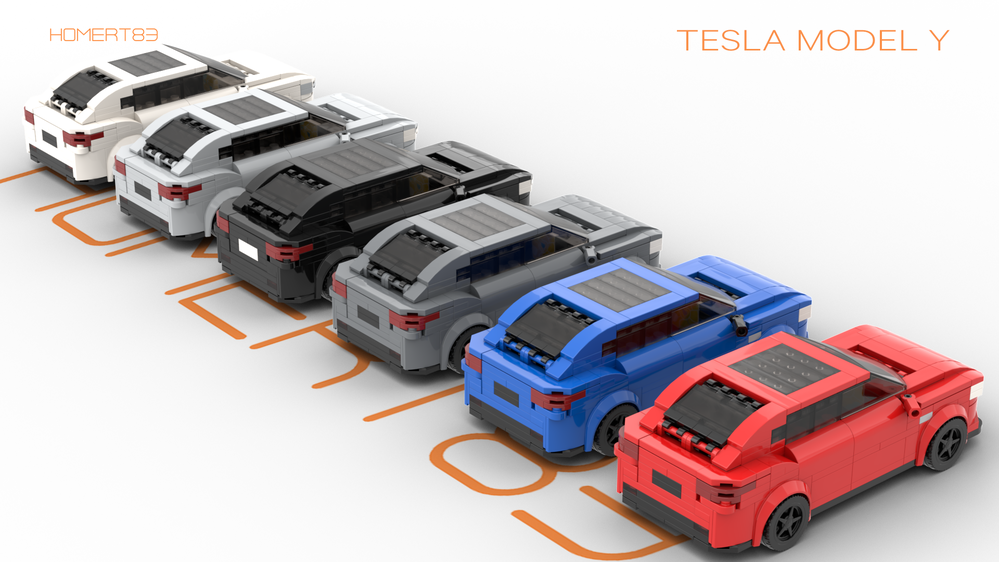 LEGO MOC Tesla Model Y by homert83 | Rebrickable - Build with LEGO