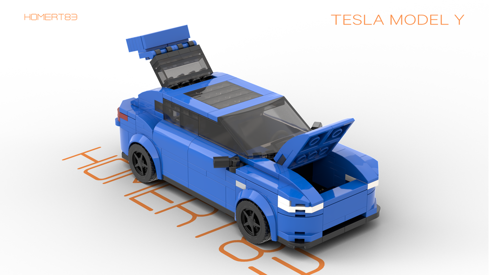 LEGO MOC Tesla Model Y by homert83 | Rebrickable - Build with LEGO