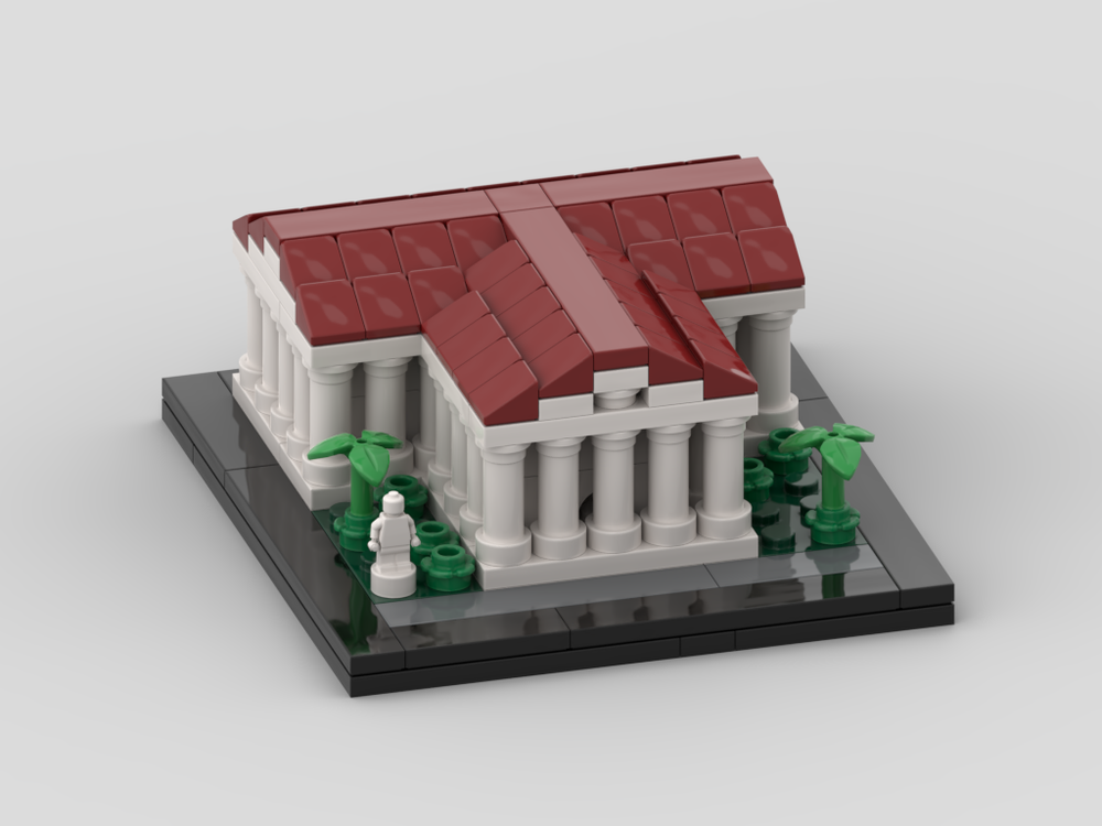 LEGO MOC Roman house by grande_soldato | Rebrickable - Build with LEGO