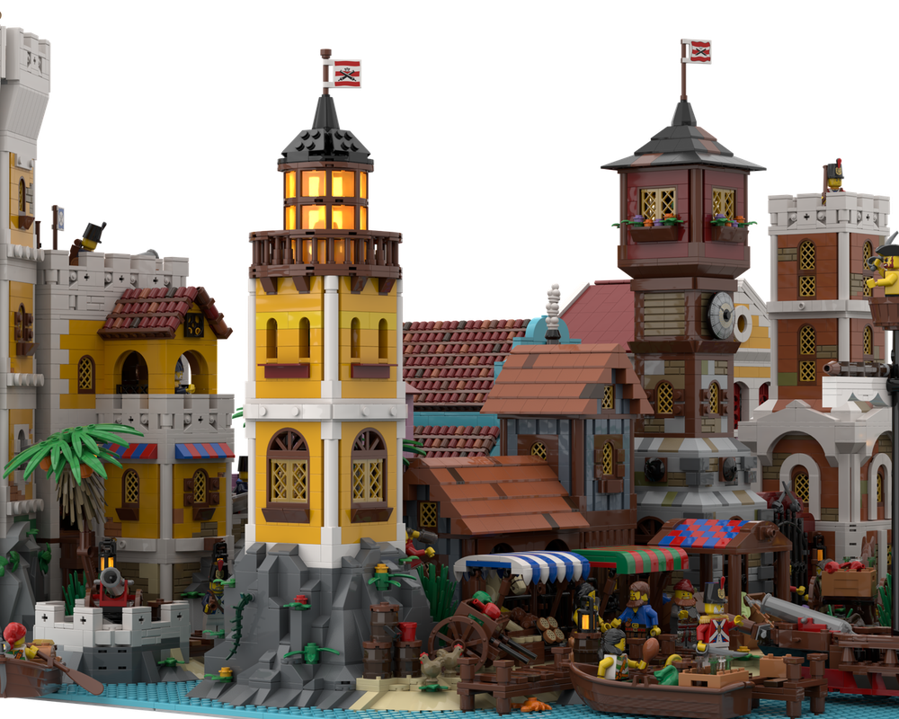 LEGO MOC Ultimate Pirates World by Legat_Of_Legion | Rebrickable ...