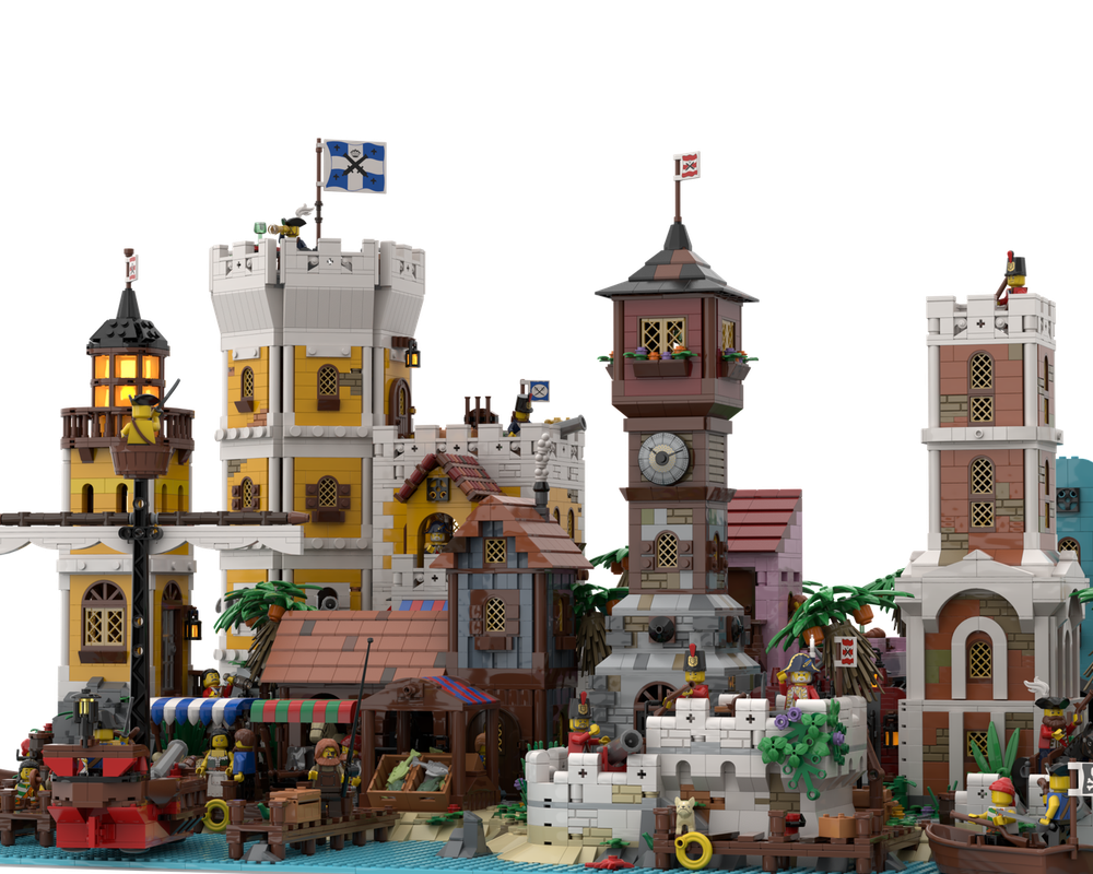 LEGO MOC Ultimate Pirates World by Legat_Of_Legion | Rebrickable ...