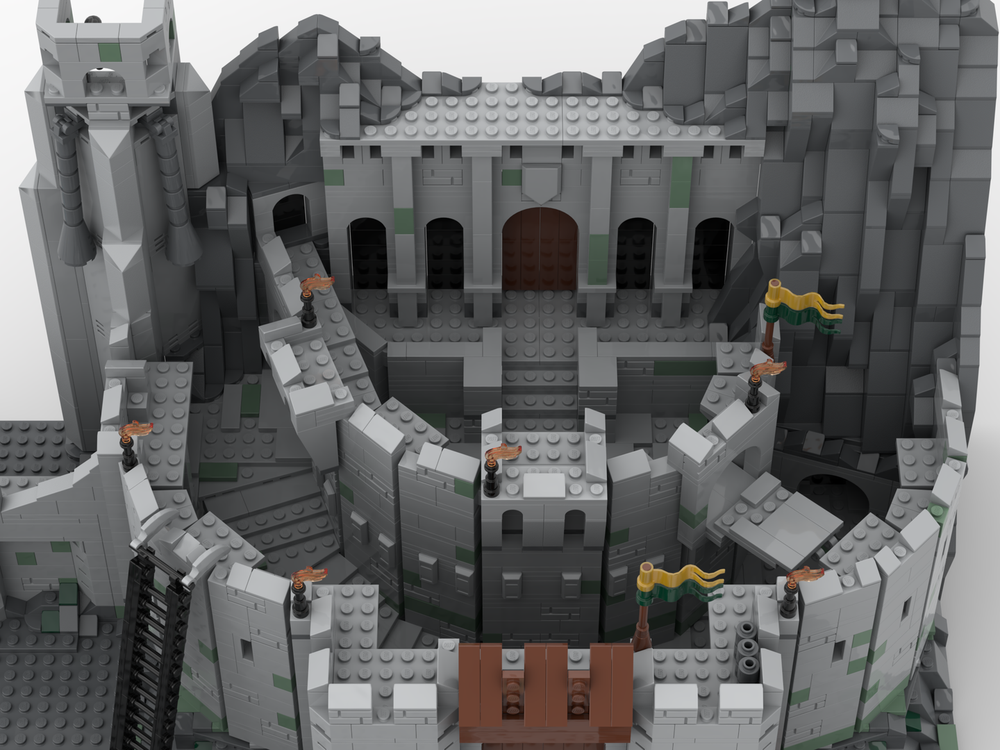 LEGO MOC LOTR - Helm's Deep by magurean.paul | Rebrickable - Build with ...