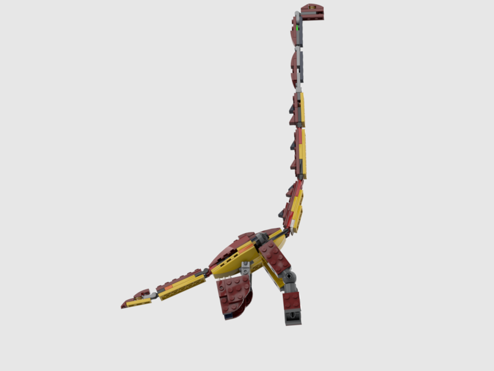 LEGO MOC Mamenchisaurus by BrickChief2010 | Rebrickable - Build with LEGO