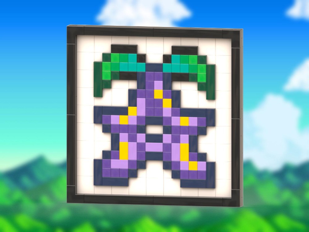 LEGO MOC Stardrop Mosaic (From Stardew Valley) by ccZone | Rebrickable ...