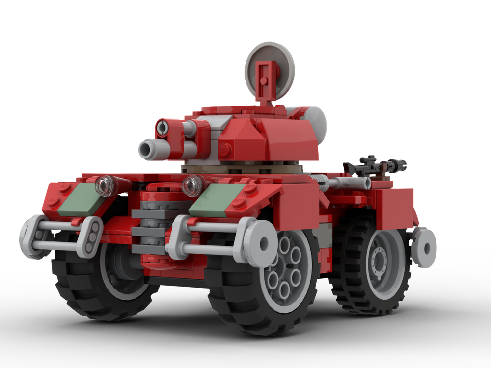 LEGO MOC Tundran light tank by Riche_heu_Lieux | Rebrickable - Build ...