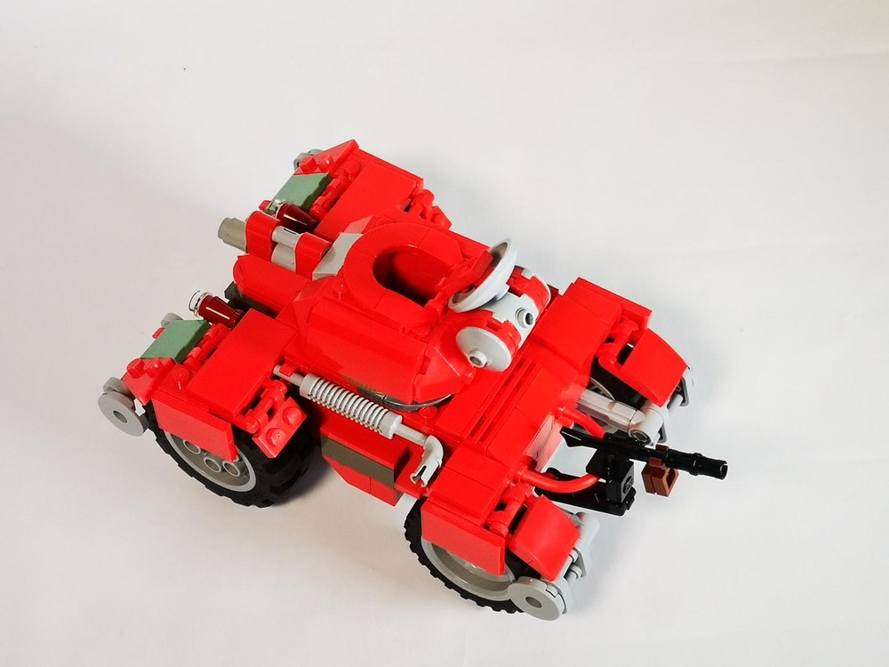 LEGO MOC Tundran light tank by Riche_heu_Lieux | Rebrickable - Build ...
