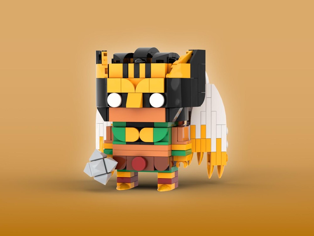 LEGO MOC-175421 Hawkgirl Brickheadz LEGO MOC - DC by Eugenio Iacono ...
