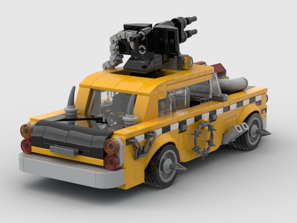 LEGO MOC 1975 Checker A11 Apocalypse Taxi by toms8wides | Rebrickable ...