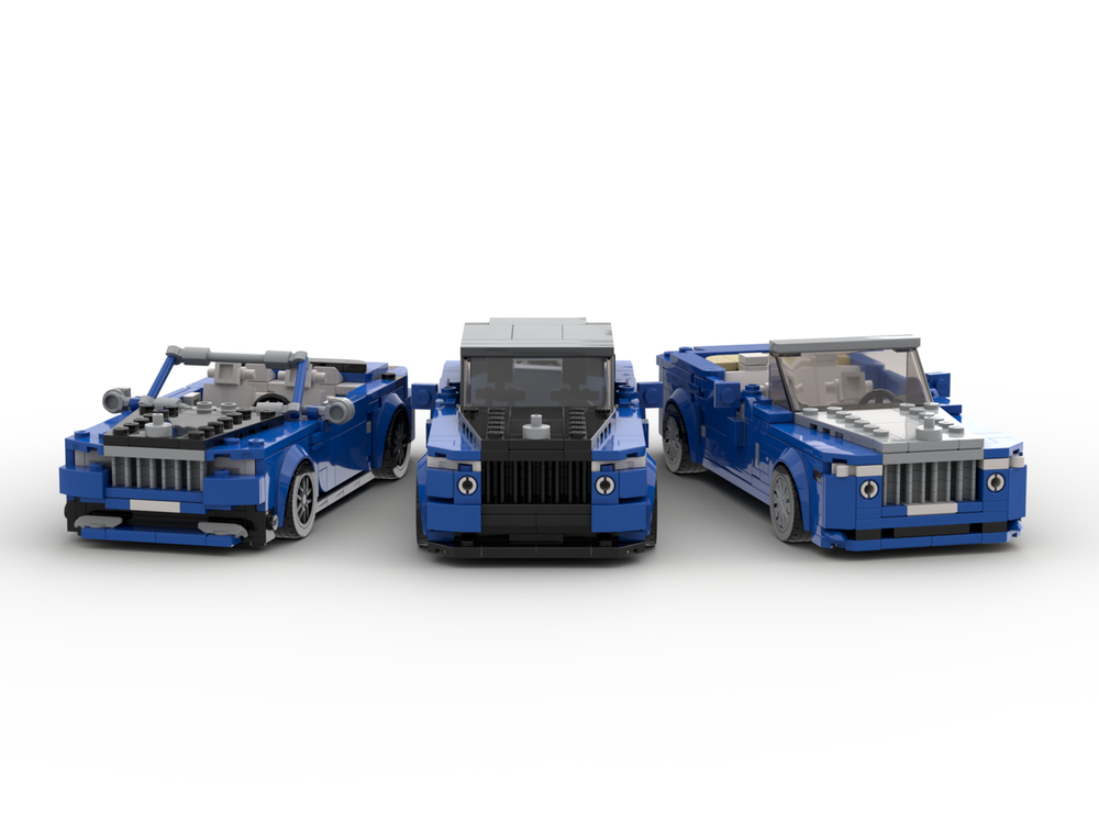 LEGO MOC 'Triple Magnificence' Bundle by waffl_builds | Rebrickable ...