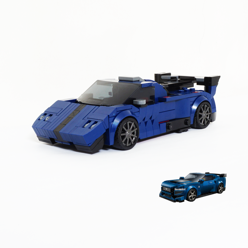 LEGO MOC 76920 Pagani Zonda R by KMPMOCS | Rebrickable - Build with LEGO