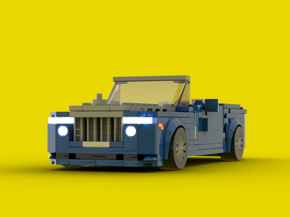 LEGO MOC Rolls-Royce Phantom Drophead Coupé (Series I) by waffl_builds ...