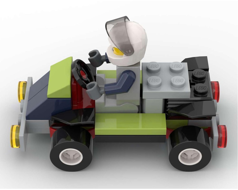 Lego Moc Quad Bike 30640 By Flobert2 Rebrickable Build With Lego