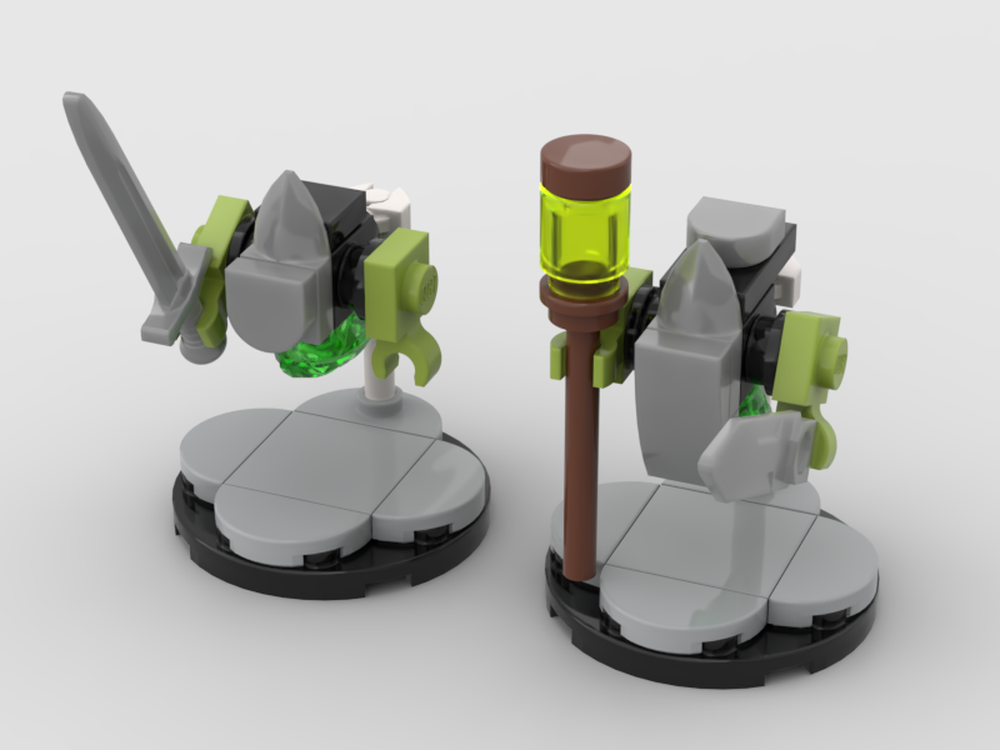 LEGO MOC Lego Nighthaunt Knight of Shrouds and Guardian of Souls by GargonLe | Rebrickable ...