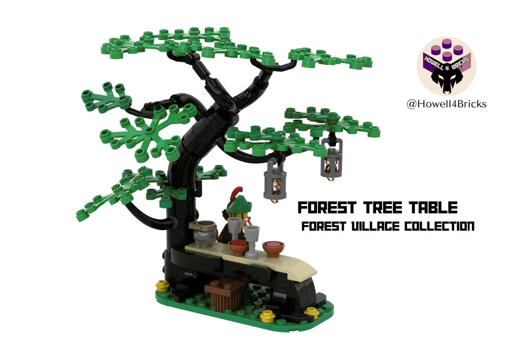LEGO MOC Forest Tree Table by howell4Bricks | Rebrickable - Build with LEGO
