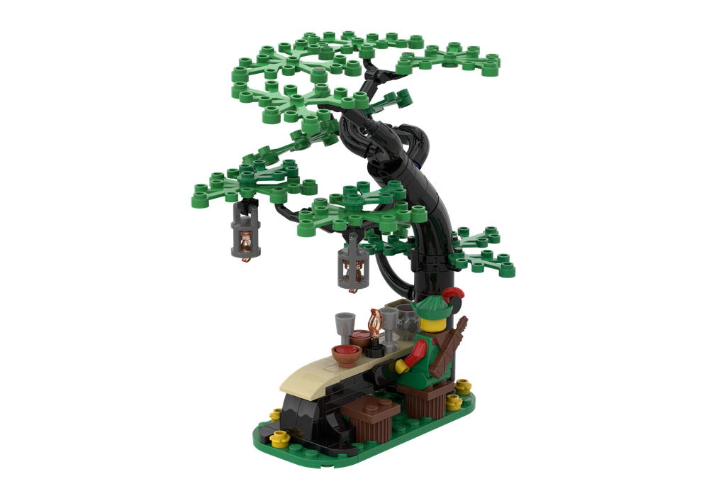 LEGO MOC Forest Tree Table by howell4Bricks | Rebrickable - Build with LEGO
