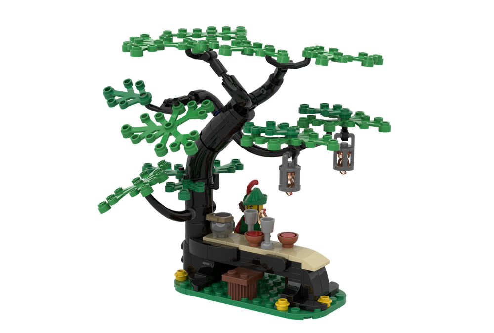 LEGO MOC Forest Tree Table by howell4Bricks | Rebrickable - Build with LEGO