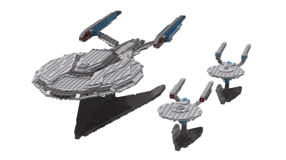 LEGO MOC Starship Enterprise Collection 3 by LegendAJ | Rebrickable ...