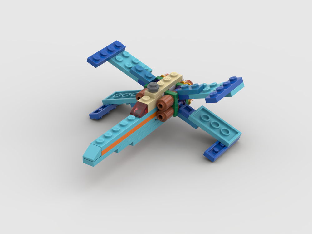 Lego Moc 10698 X Wing Fighter By Chileggodt Rebrickable Build