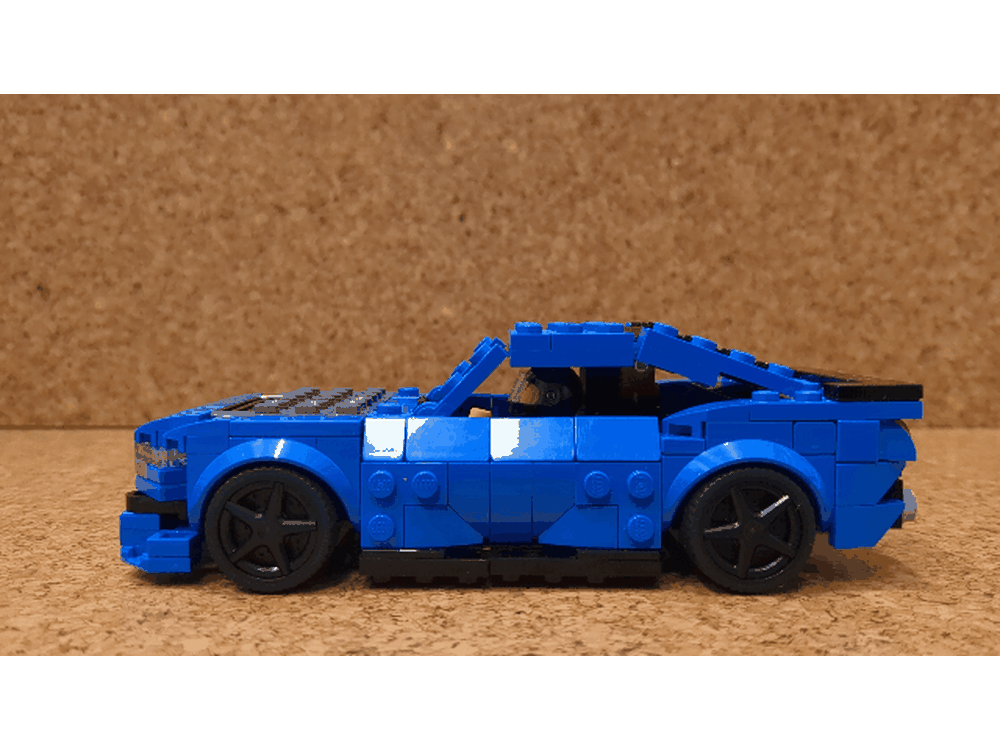 LEGO MOC 2024 Ford Mustang Dark Horse - 76902 by yumurs | Rebrickable ...