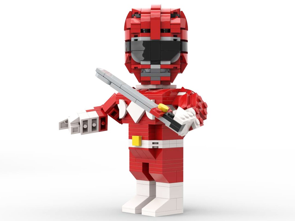 LEGO MOC Red Power Ranger Lego Figure by LittlebricksHeroes ...
