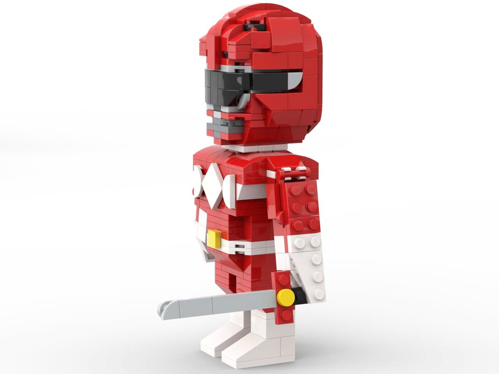 LEGO MOC-175512 Red Power Ranger Lego Figure by LittlebricksHeroes ...