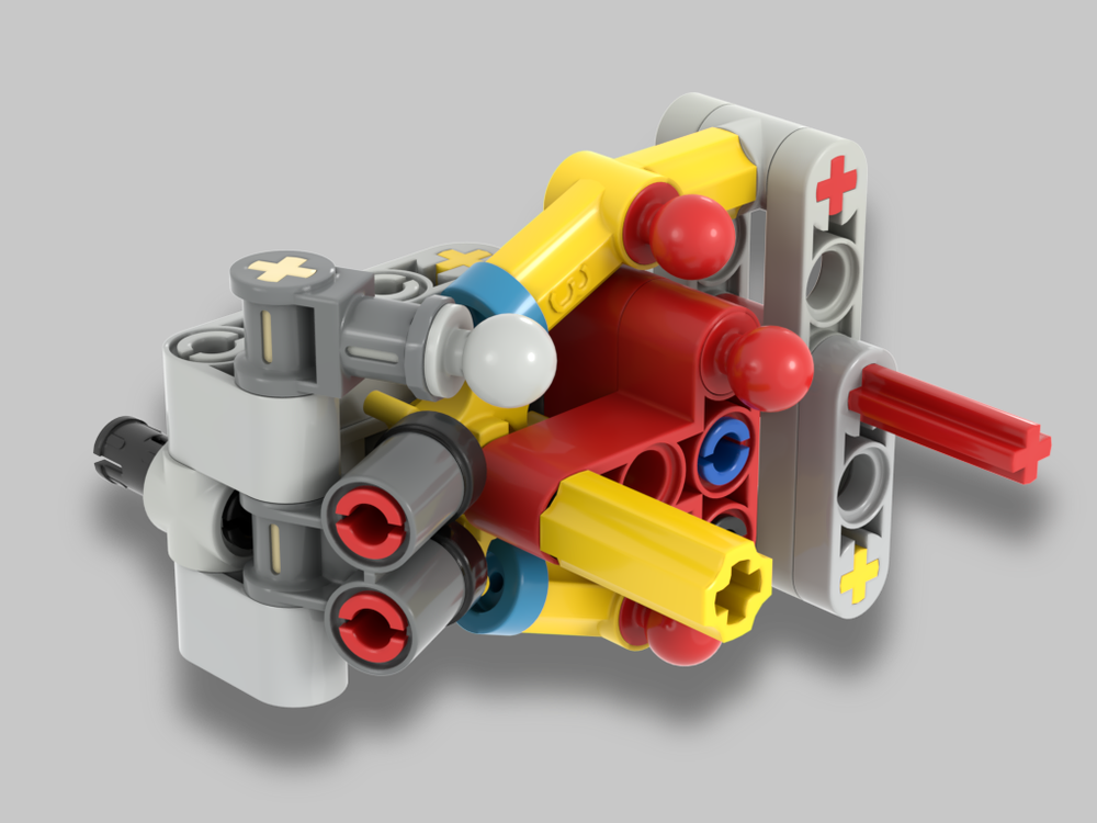 LEGO MOC 45° Stepper Mechanism by Anto | Rebrickable - Build with LEGO