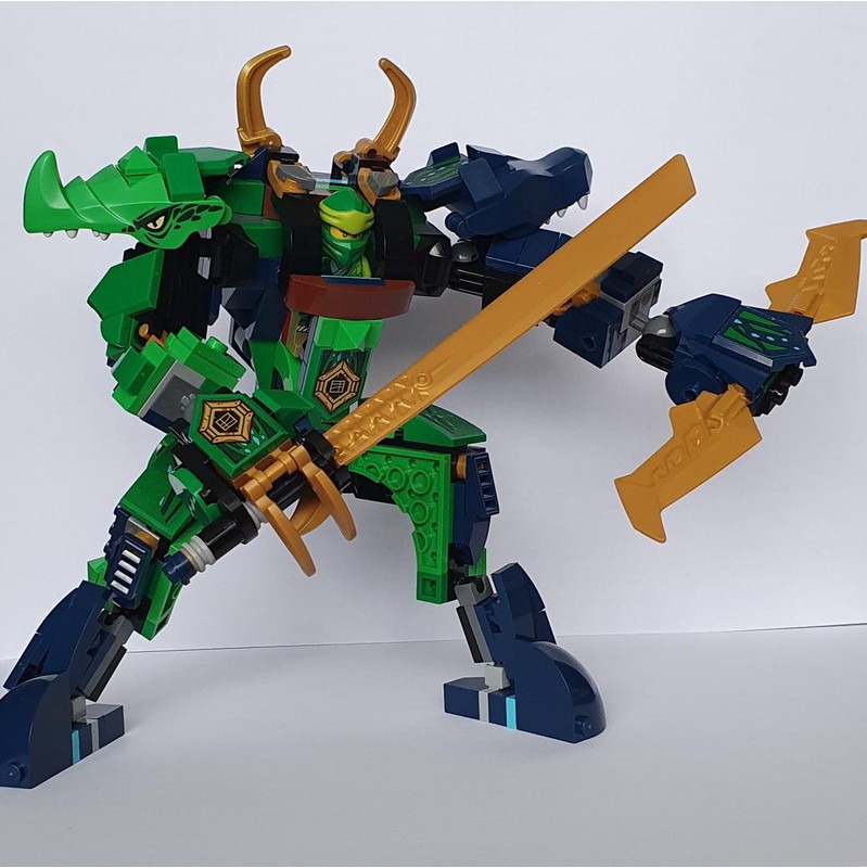 LEGO MOC Lloyd evo-dragon mech 71766 by Stinger784 | Rebrickable ...