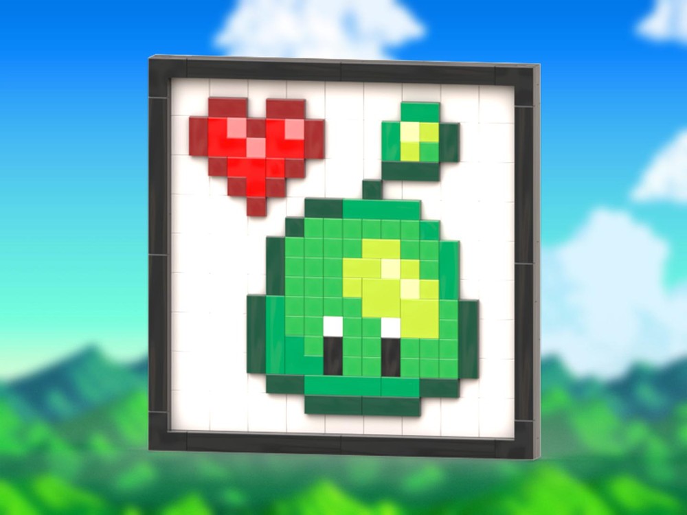 LEGO MOC Slime Mosaic (From Stardew Valley) by ccZone | Rebrickable ...