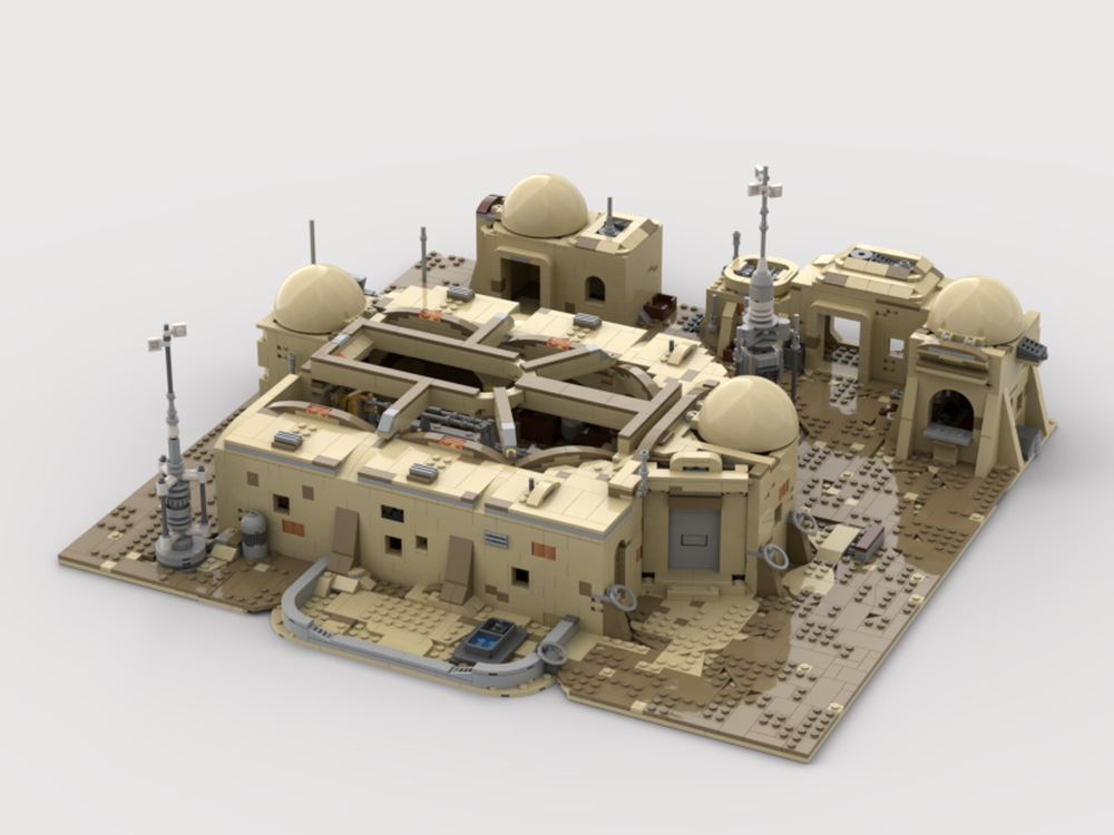 LEGO MOC Mos Eisley Cantina Expansion by Darksidedaddyvader ...