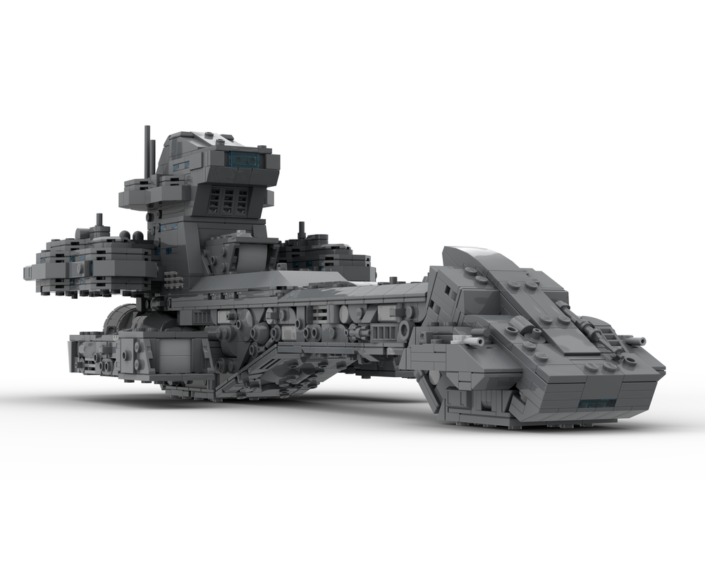 LEGO MOC Stargate X-303 Prometheus Spaceship [Midi Scale] by monty ...