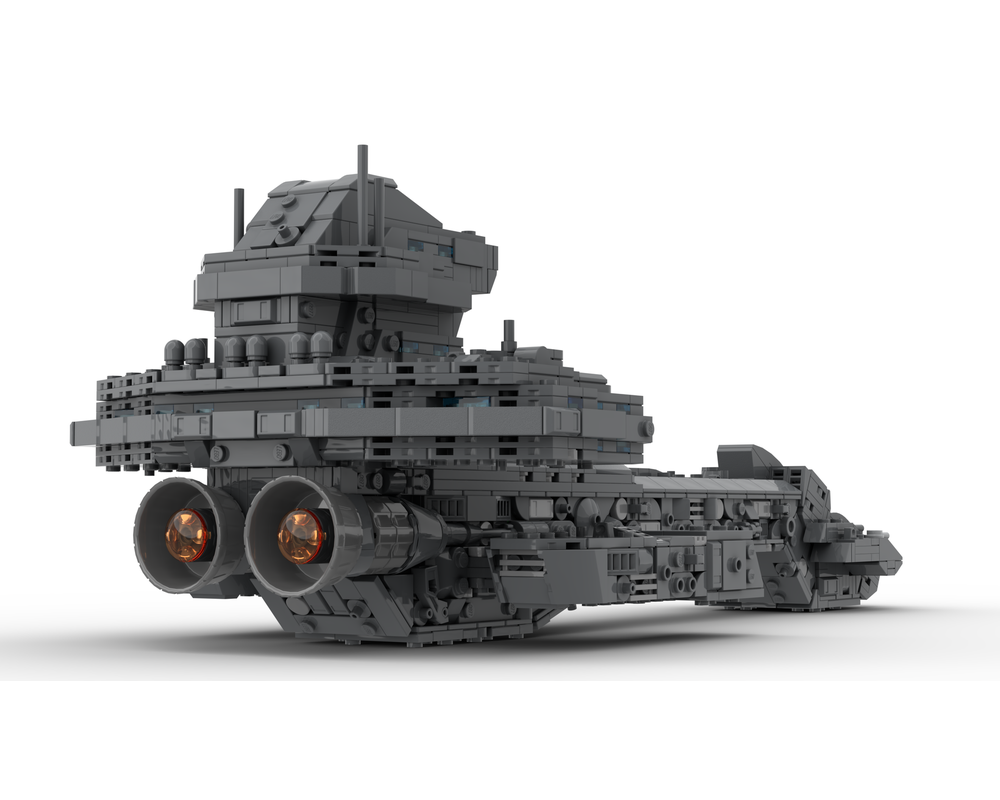LEGO MOC Stargate X-303 Prometheus Spaceship [Midi Scale] by monty ...