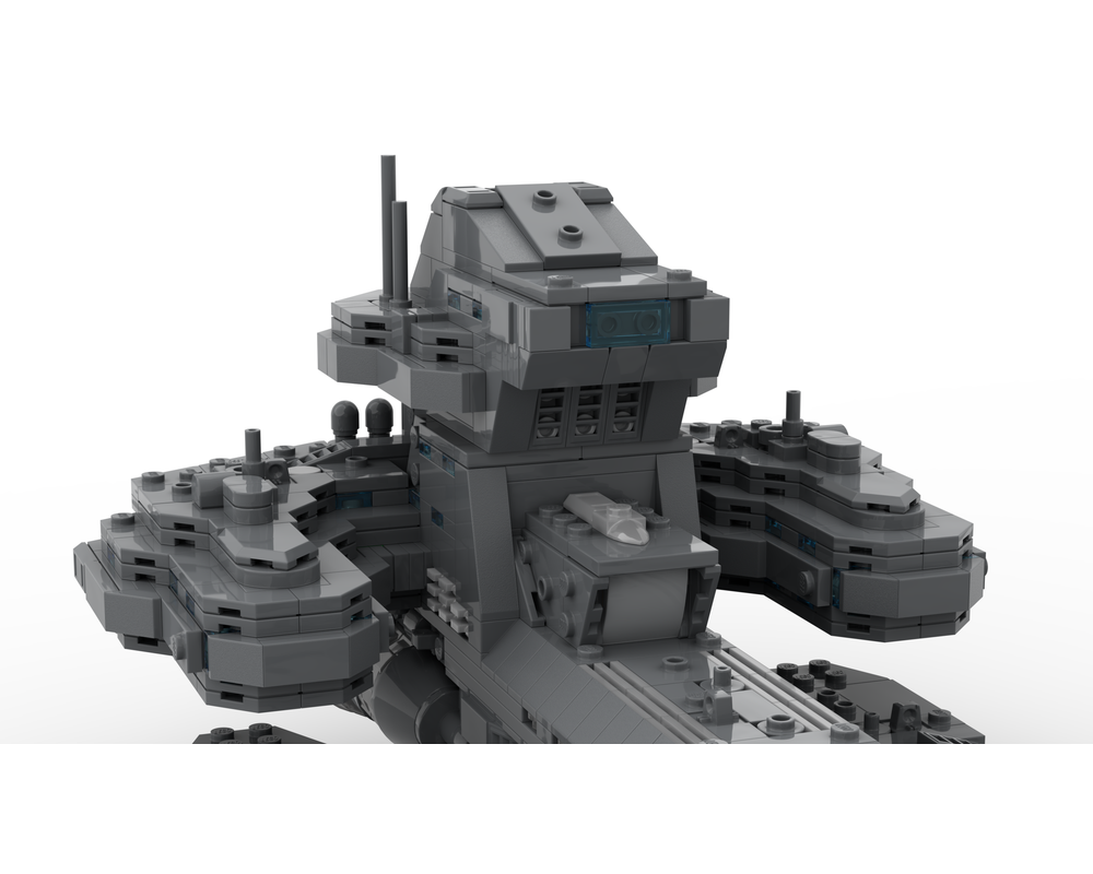 LEGO MOC Stargate X-303 Prometheus Spaceship [Midi Scale] by monty ...