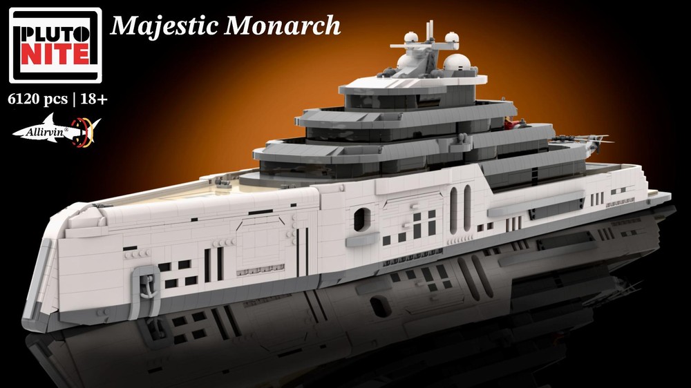LEGO MOC Majestic Monarch | Yacht by AllirvinExperts | Rebrickable ...