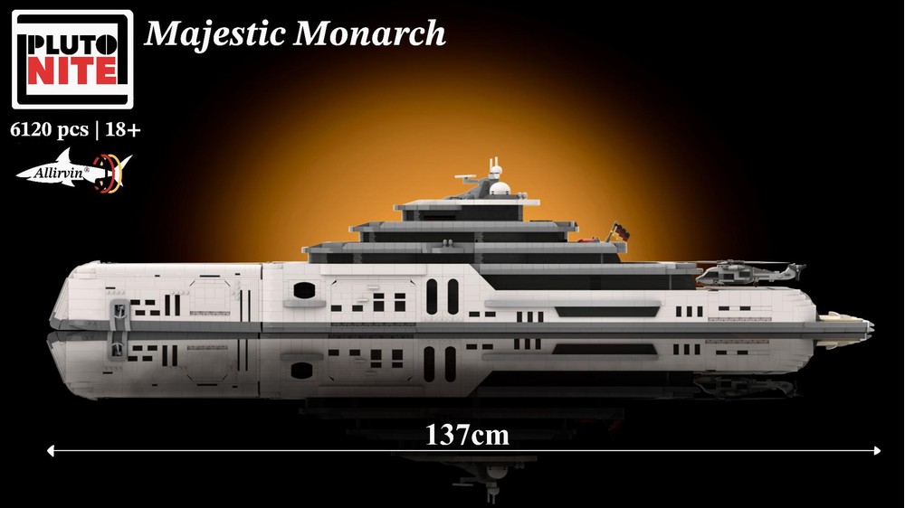 LEGO MOC Majestic Monarch | Yacht by AllirvinExperts | Rebrickable ...