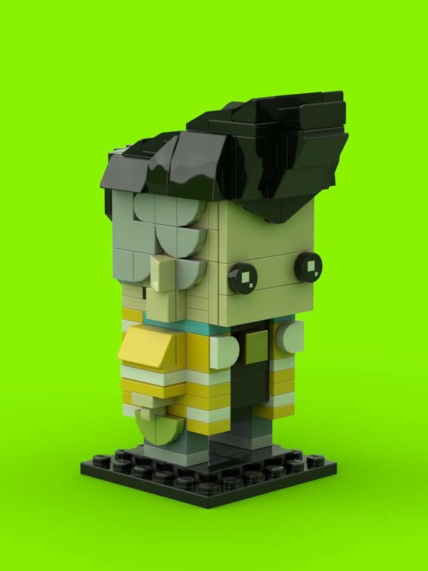 LEGO MOC David Brickheadz by Houdai_Bricks | Rebrickable - Build with LEGO