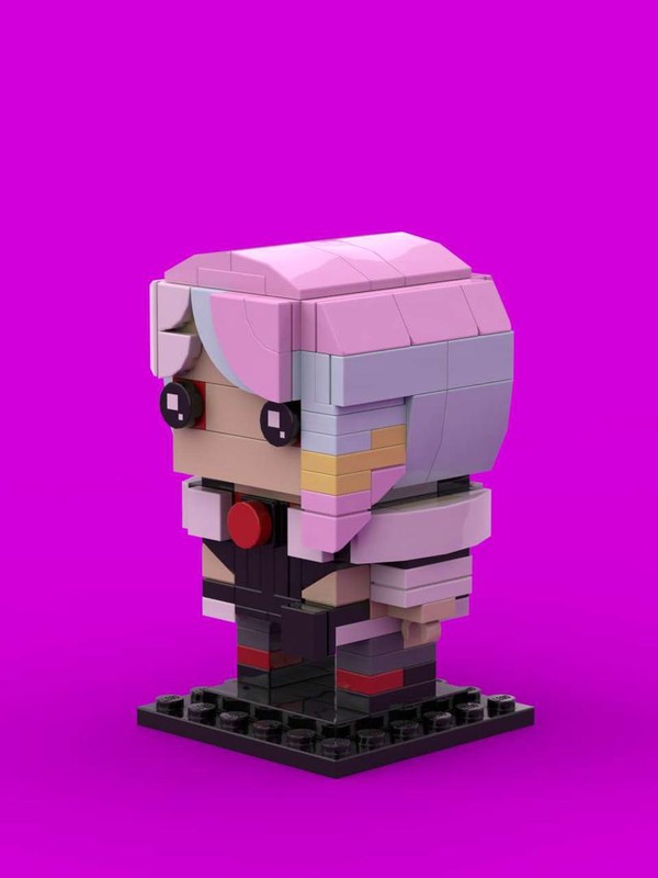 LEGO MOC Lucy Brickheadz by Houdai_Bricks | Rebrickable - Build with LEGO