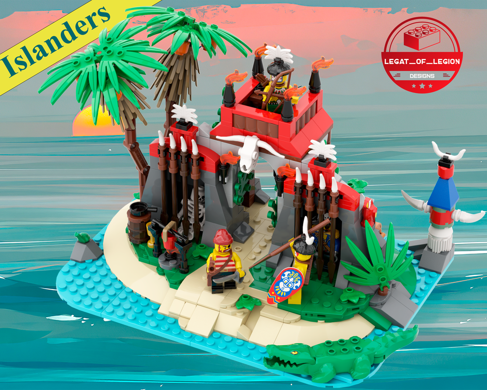 LEGO MOC 6246 Crocodile Cage Remake by Legat_Of_Legion | Rebrickable ...