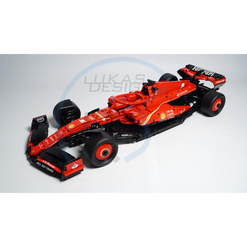 LEGO MOC Ferrari F1 SF-24 (incl. Miami GP Livery Upgrade) 1:8 Scale by ...