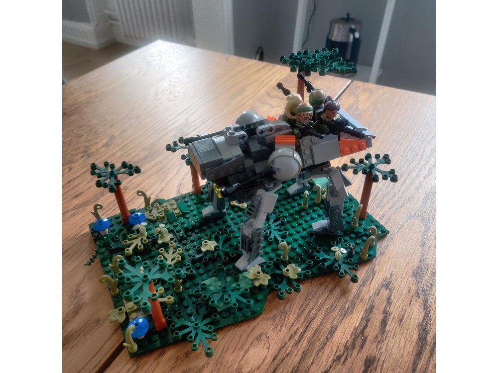 LEGO MOC AT-OS New Republic Walker by Nimbuzbricks | Rebrickable ...