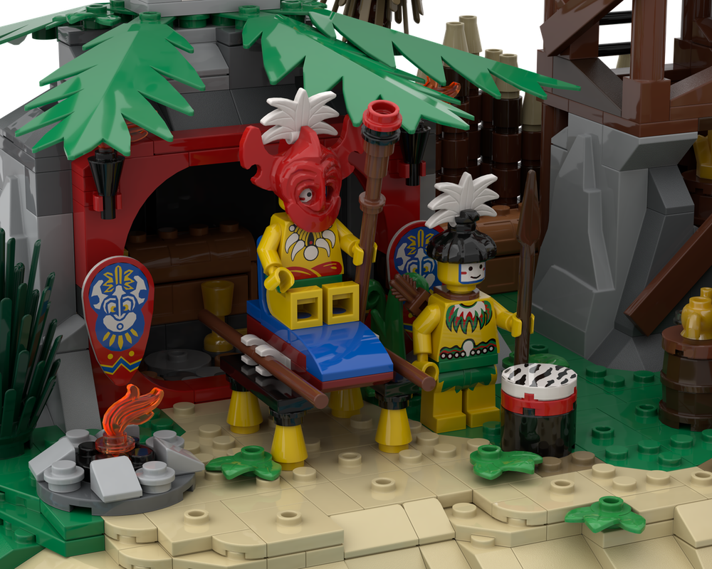 LEGO MOC 6262 King Kahuka`s Throne Remake by Legat_Of_Legion ...