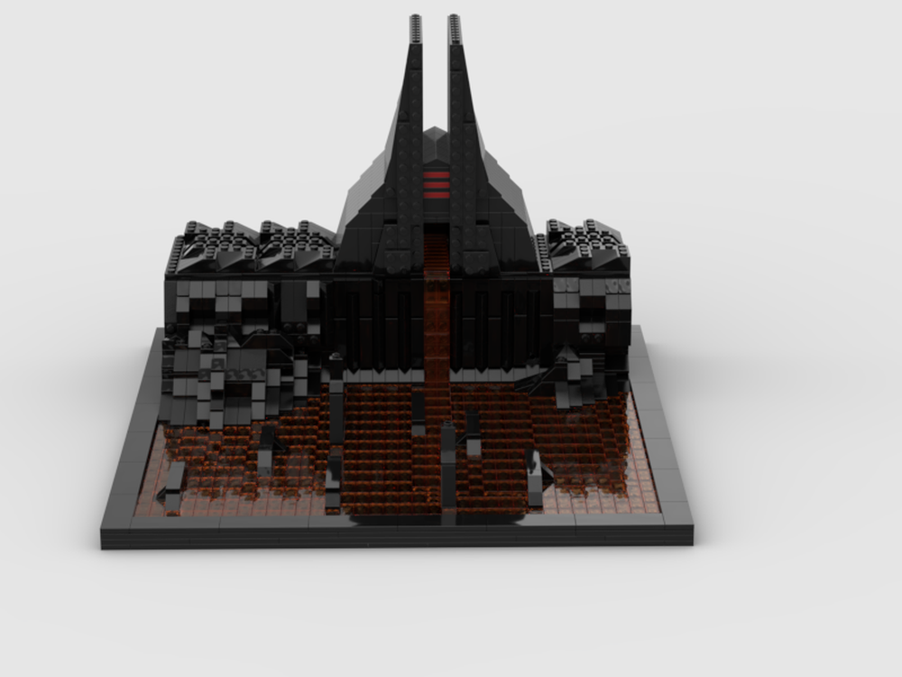 LEGO MOC Vaders Castle Microscale by NicNaj | Rebrickable - Build with LEGO