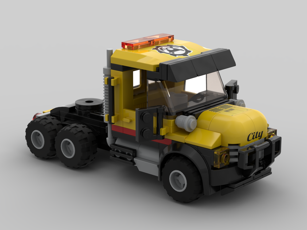 LEGO MOC Mining Experts Truck & Double Bottom Dump Trailers by ...