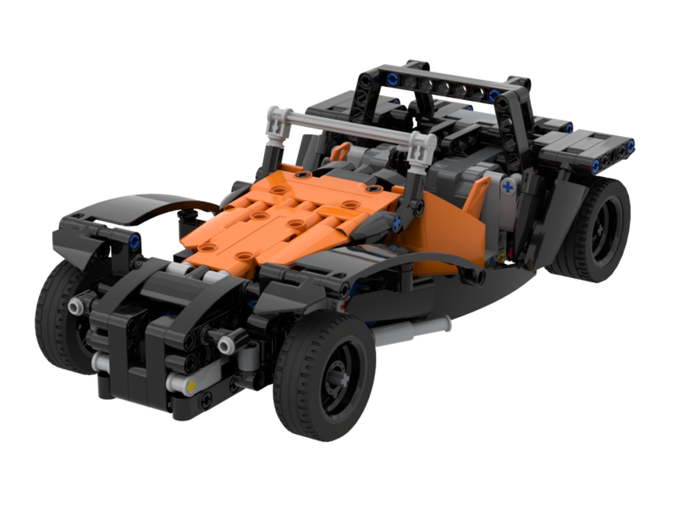 LEGO MOC Super Seven 2000 Pull Back by east_brick_customs | Rebrickable ...