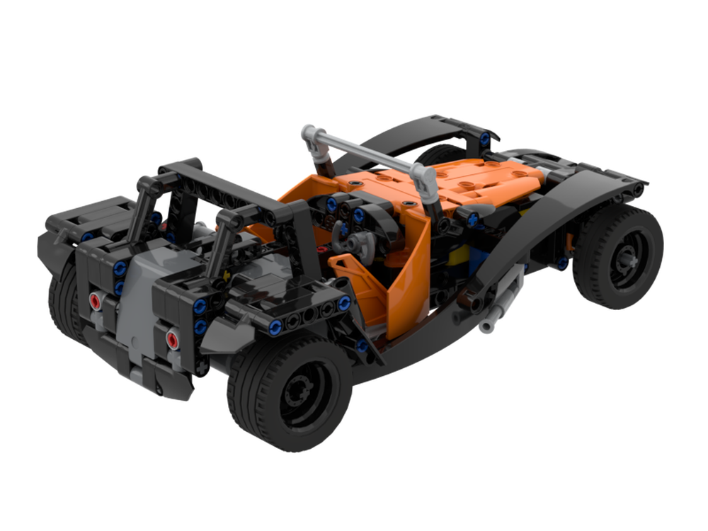 LEGO MOC Super Seven 2000 Pull Back by east_brick_customs | Rebrickable ...