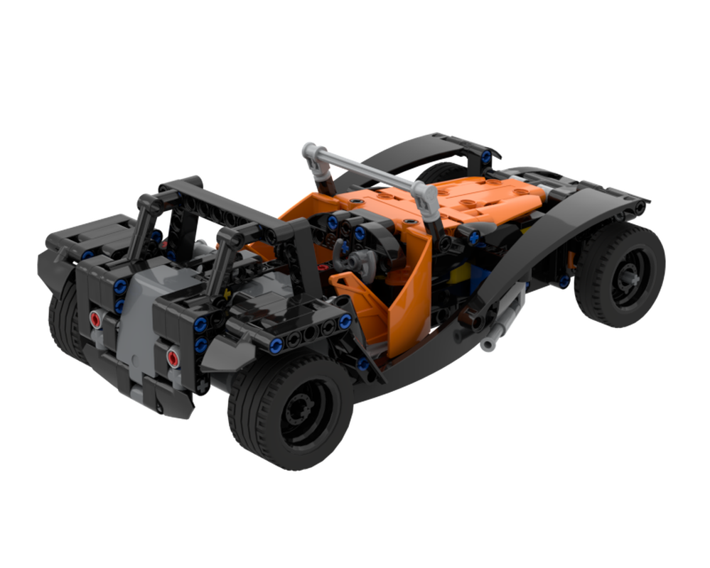 LEGO MOC Super Seven 2000 Pull Back by east_brick_customs | Rebrickable ...