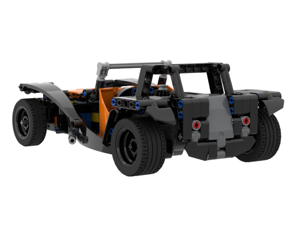 LEGO MOC Super Seven 2000 Pull Back by east_brick_customs | Rebrickable ...