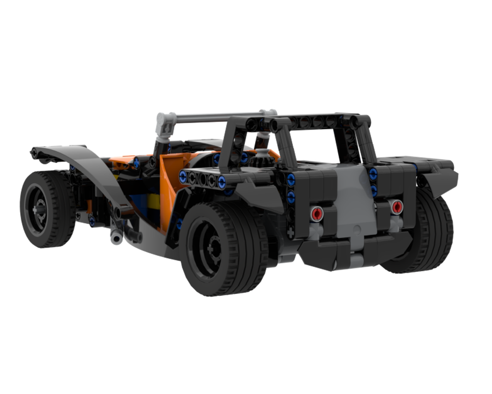 LEGO MOC Super Seven 2000 Pull Back by east_brick_customs | Rebrickable ...