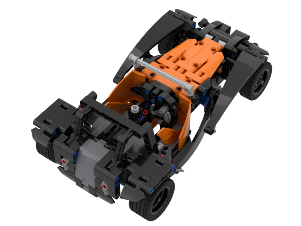 LEGO MOC Super Seven 2000 Pull Back by east_brick_customs | Rebrickable ...