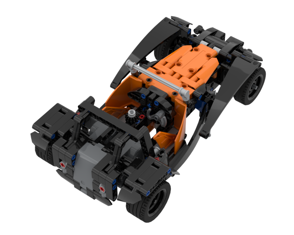 LEGO MOC Super Seven 2000 Pull Back by east_brick_customs | Rebrickable ...