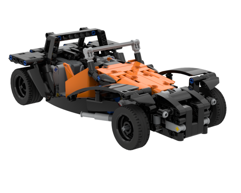 LEGO MOC Super Seven 2000 Pull Back by east_brick_customs | Rebrickable ...